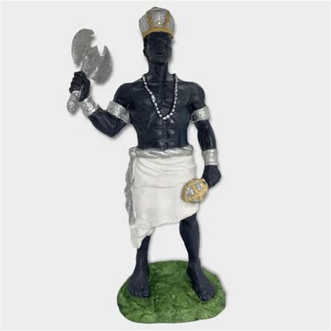 Escultura Imagem Xangô Ayra Orixá Resina 25 Cm à Venda Em São Paulo Zona Norte São Paulo Por