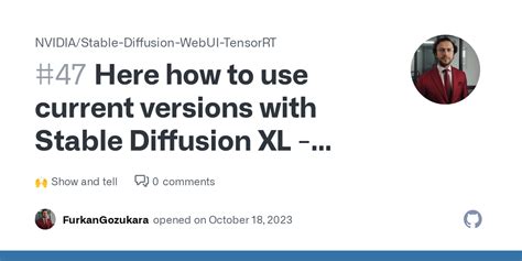 Here How To Use Current Versions With Stable Diffusion XL SDXL NVIDIA Stable Diffusion WebUI