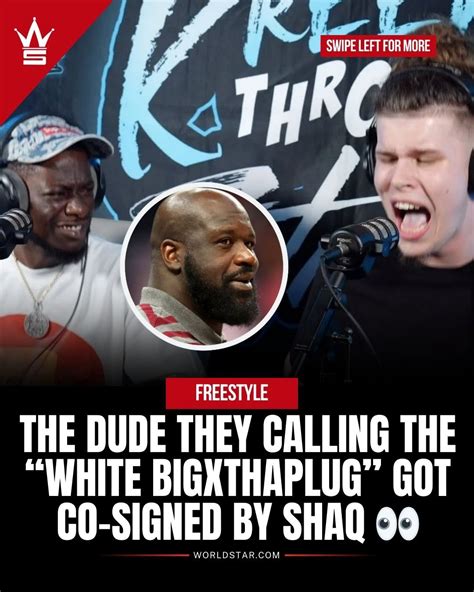 WorldStar Hip Hop / WSHH | #Shaq co-signed the "white #bigxthaplug", how's he sounding? 👀 👇 @fwm ...