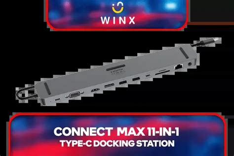 Winx Connect Max Dock Ultimate Charging Solution For Your Devices