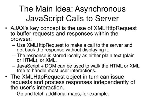 Ppt Using Ajax Powerpoint Presentation Free Download Id820631