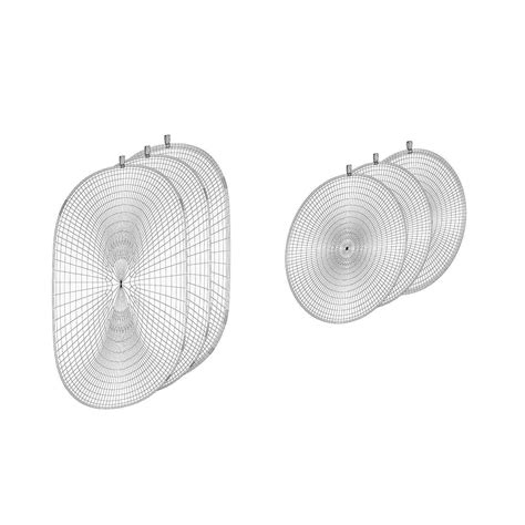 Light Diffusers 3d Model By Cgaxis