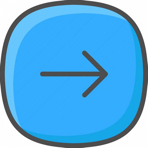 arrows pointers swipe right button interface symbol icon