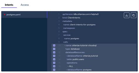 Postgresql Table Level Access Mapping Otterize