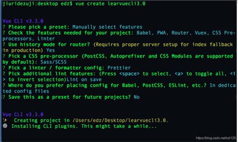 前端 vue cli 创建项目vue cli 各项配置与安装 vue cli 上手教程 个人文章 SegmentFault 思否