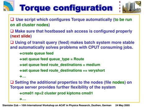 ppt grid middleware configuration at the kipt cms linux cluster