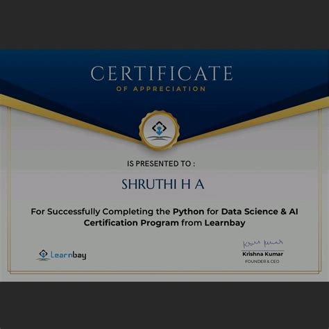Shruthi Ha On Linkedin Im Very Happy And Proud To Share That I Completed My Python Programming