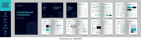 Brand Identity Guidelines Royalty Free Stock SVG Vector And Clip Art