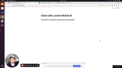 Kris Ograbek On Linkedin I Made An Ai Chatbot That Answers Your