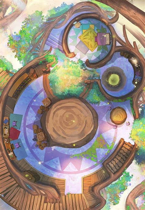 Feywild Set Party Of Two Dnd World Map Fantasy Map Dungeon Maps