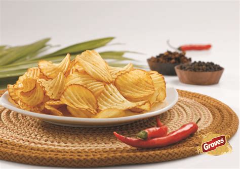Groves Snacks Cassava Chipsamazingly Hot And Crispy