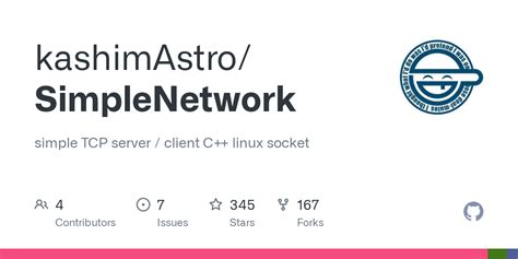GitHub KashimAstro SimpleNetwork Simple TCP Server Client C Linux Socket