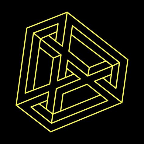 Impossible Element Line Design Impossible Shapes Optical Illusion Objects Optical Art