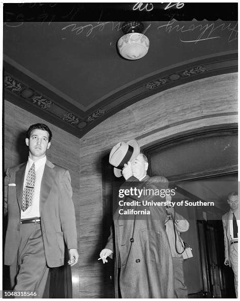 Chicago Mobster Arrested 16 January 1953 Anthony Pinelli 1 World News Photo Getty Images