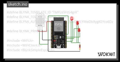Esp 32 Suhu Dht Wokwi Esp32 Stm32 Arduino Simulator