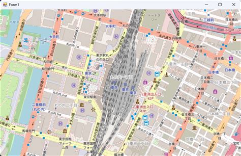 ultrageographicmap 任意の地点 緯度経度 を中心としてマップを初期表示する infragistics ナレッジ ベース