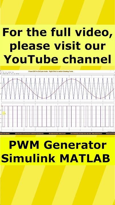 Pwm Generator Simulink Matlab Youtube
