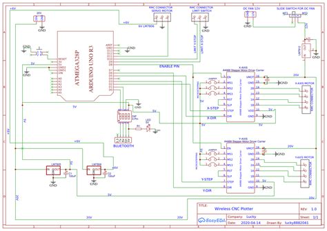 CNC PLOTTER WITH ARDUINO Platform For Creating And Sharing Projects OSHWLab