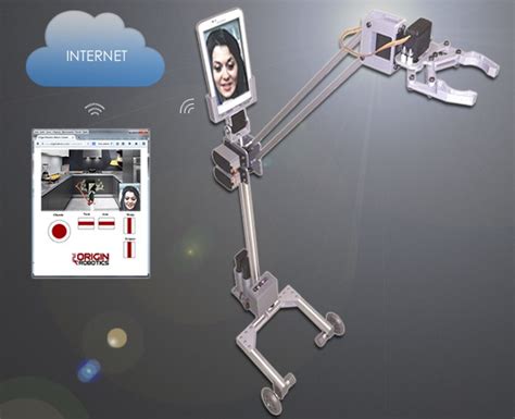 origibot transforms your android tablet into a telepresence robot