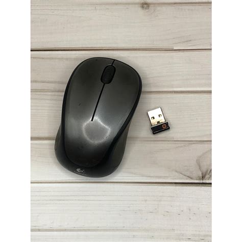 已故障接觸不良 羅技 Logitech M235 2 4ghz 無線滑鼠 Unifying 左右手適用 灰色 蝦皮購物