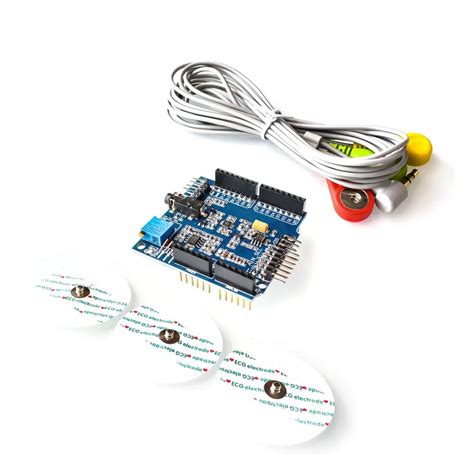 ecg ekg emg shield for arduino