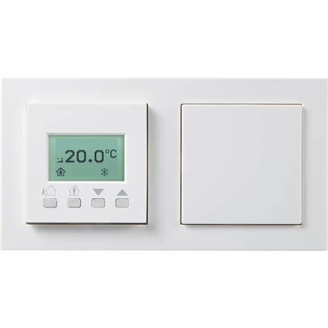 Sobni Krmilnik Temperature Io Rs485 Modbus Wrf06 Lcd Do2r Rs485 Modbus Ltype1 Gira E2
