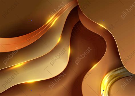 Golden Yellow Line Border Ai Backgrounds Free Download Pikbest