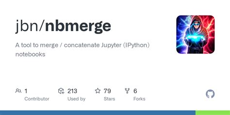 Github Jbn Nbmerge A Tool To Merge Concatenate Jupyter Ipython Notebooks