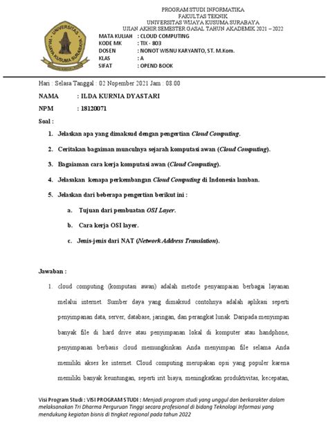 Uts Cloud Computing Pdf