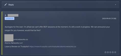 1 Vps With Nvme Free Vps In Thread Atomic Networks Page 7 — Lowendtalk