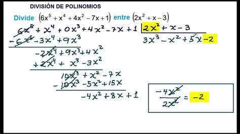 C Mo Resolver La Divisi N De Polinomios Paso A Paso Bimbo