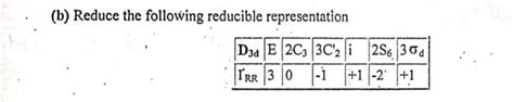 Solved B ﻿reduce The Following Reducible