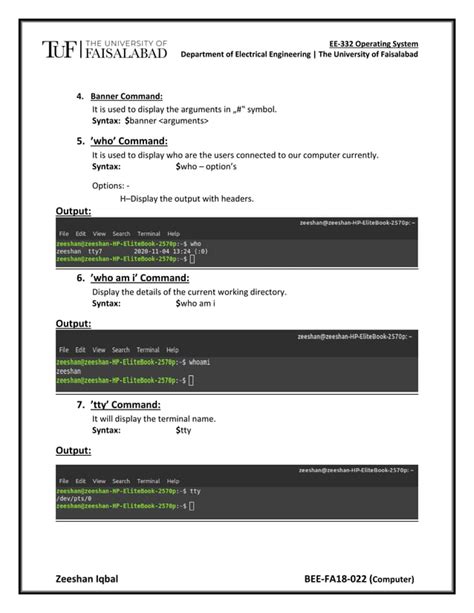 Introduction Of Linux PDF