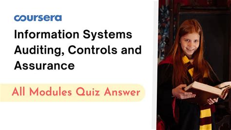 Information Systems Auditing Controls And Assurance All Modules Quiz Answers Youtube