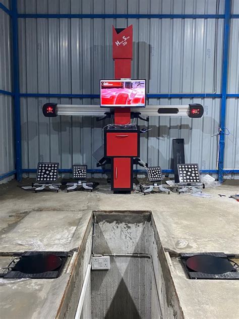 Automatic 3d Wheel Alignment Machine At ₹ 420000 In Hyderabad Id 2852426560233