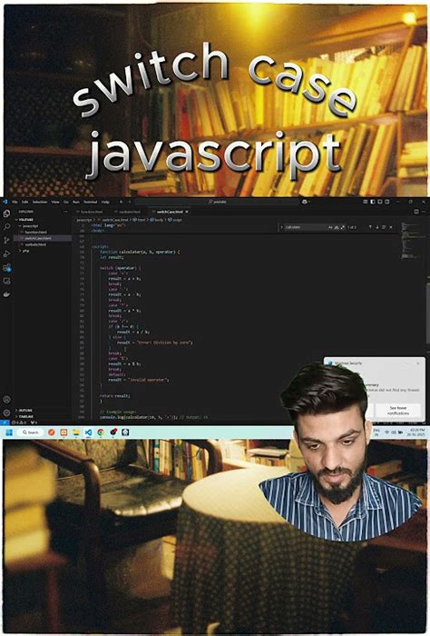 Javascript Switch Case Javascript Switch Switchcase Youtube