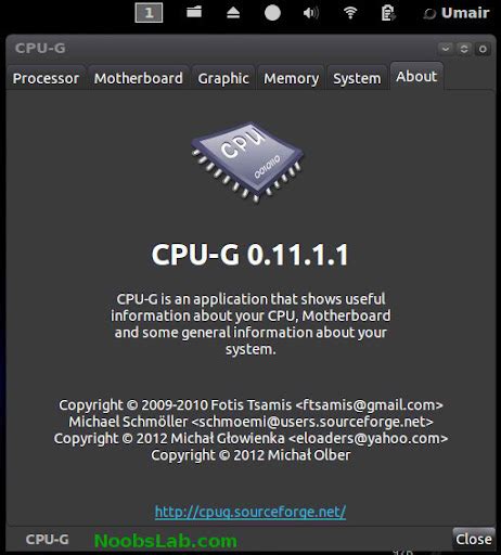 CPU G And I Nex Hardware Info Utilities For Ubuntu 12 10 12 04 13 04 11 10 Linux Mint NoobsLab
