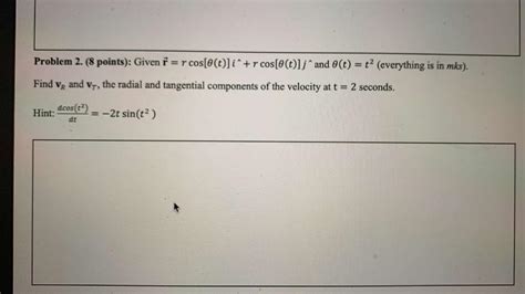 Solved Problem 2 8 Points Given