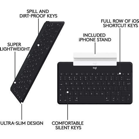 Buy Logitech Keys To Go Portable Wireless Keyboard For Apple Devices Instok Kenya