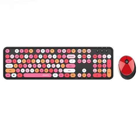 Amazon In Buy Mixed Cherry Red Keyboard And Mouse Set For Computer