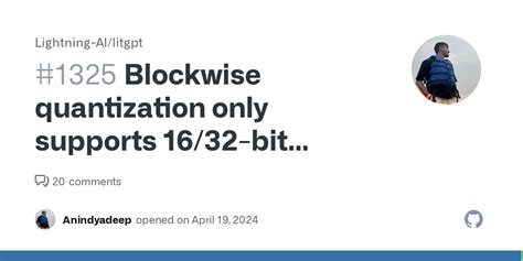 Blockwise Quantization Only Supports 1632 Bit Floats But Got Torchuint8 `bnbnf4