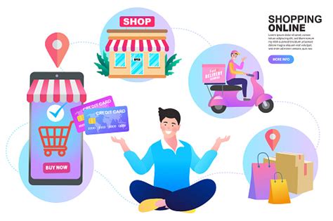 모바일 앱의 빠른 배달 서비스 디자인 컨셉 디지털 마케팅을 위한 온라인 배달 서비스 플랫 디자인 배너 일러스트 컨셉 개념에 대한