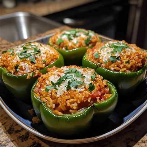 Stuffed Bell Peppers Without Rice A Low Carb Comfort Classic