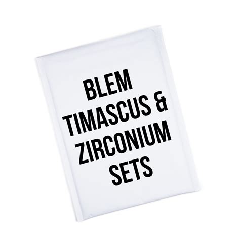 Blem Timascus And Zirconium Vero Engineering