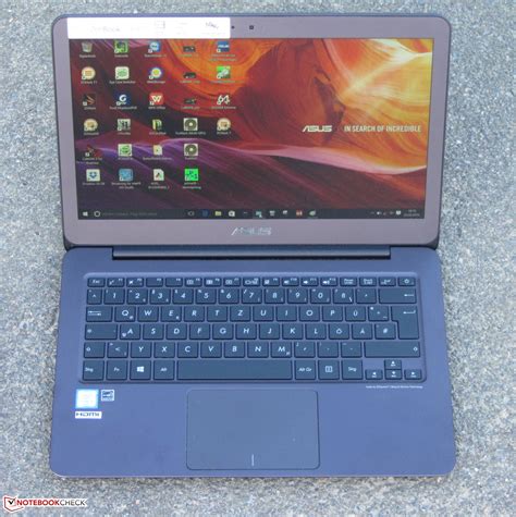 Asus Zenbook UX UA FC T Subnotebook Review NotebookCheck Net Reviews