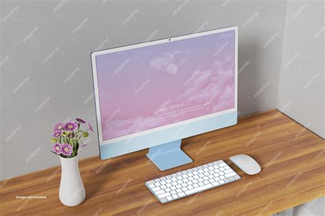 Premium Psd Computer Dekstop Mockup