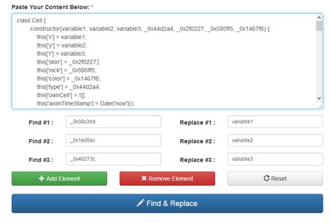 Replace How To Prettify Javascript Source Code Stack Overflow