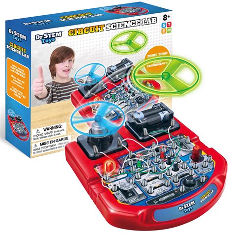 Dr Stem Circuit Science Lab Led Light Up Stem Kit 18 Low Voltage Wiring And Electronics