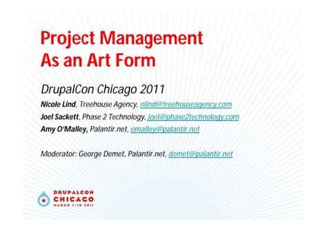 Drupal Project Management Ppt