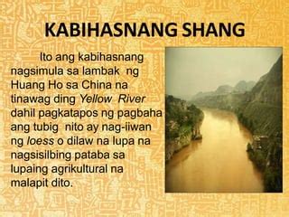 Larawan Ng Kabihasnang Shang